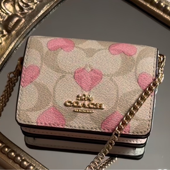 Coach | Bags | Coach Boxed Mini Wallet On A Chain | Poshmark